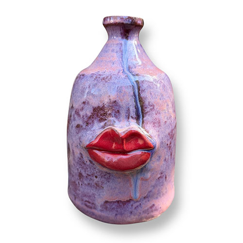 Heather Head 7" Medium Lips Jug DP5810 - Christopher Park Gallery