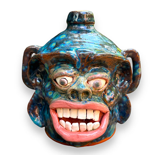 Victoria Rene Hardy 7" Animal Face Jug DP4560 - Christopher Park Gallery