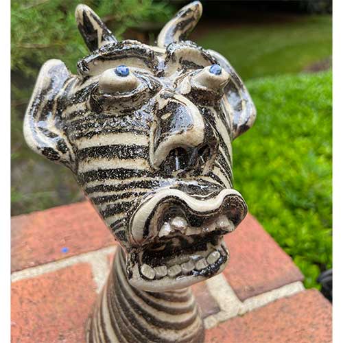 Steve Abee 10" Swirl Devil DP2618 SOLD - Christopher Park Gallery